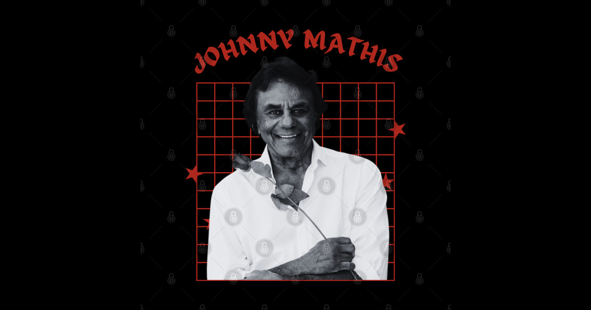 Johnny mathis --- 70s aesthetic - Johnny Mathis - Sticker | TeePublic