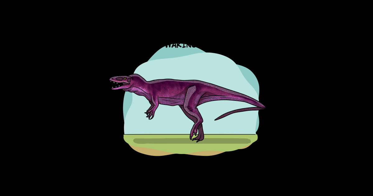 Wakinosaurus dinosaur - Wakinosaurus - Sticker | TeePublic