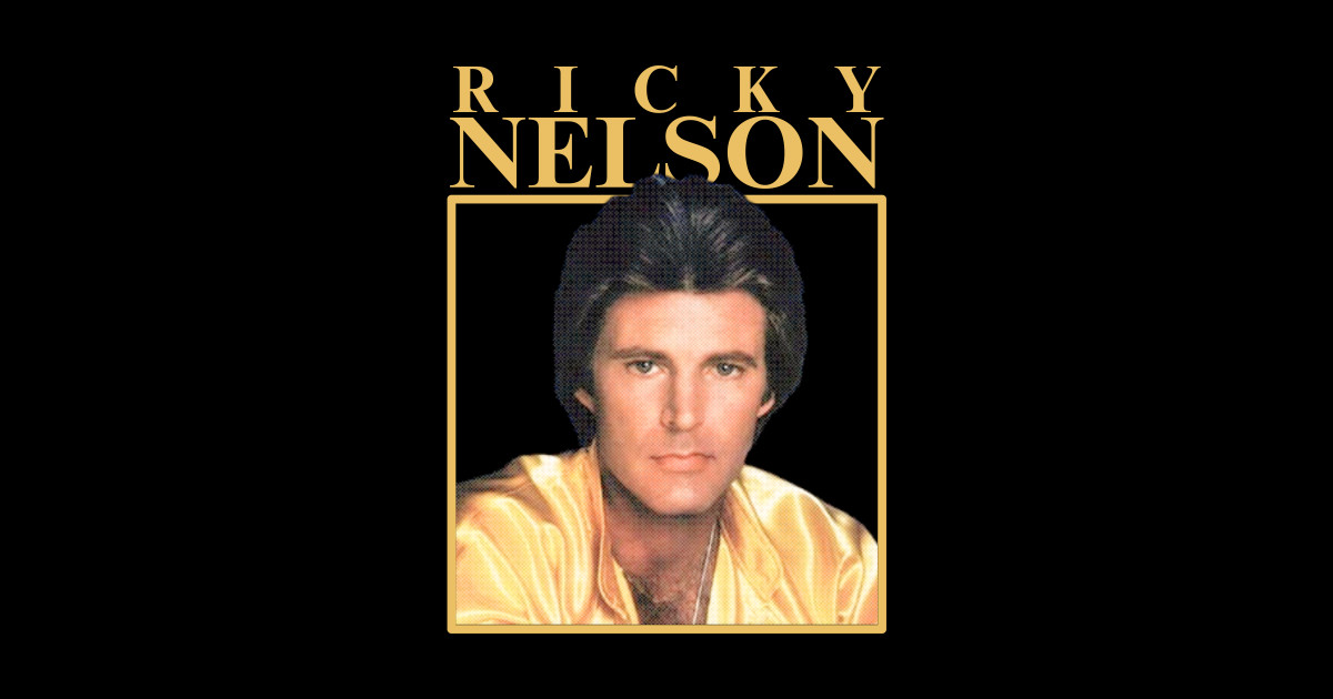 Ricky Nelson / 50s Retro Rock & Roll Aesthetic - Ricky Nelson - Sticker ...
