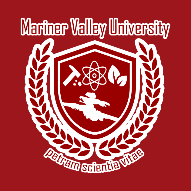Mariner Valley University - Mars - Long Sleeve T-Shirt | TeePublic