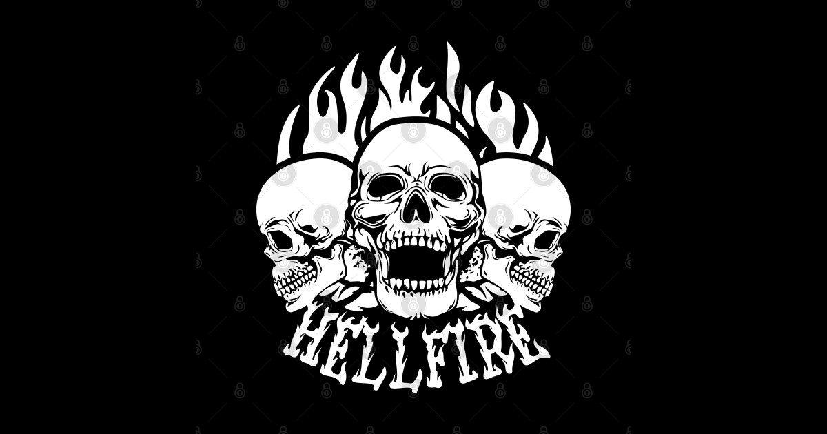 hellfire - Hellfire - Sticker | TeePublic