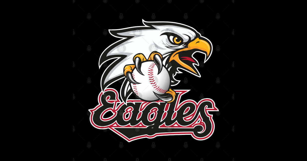 Eagles Baseball Logo - Eagles Baseball - T-Shirt | TeePublic