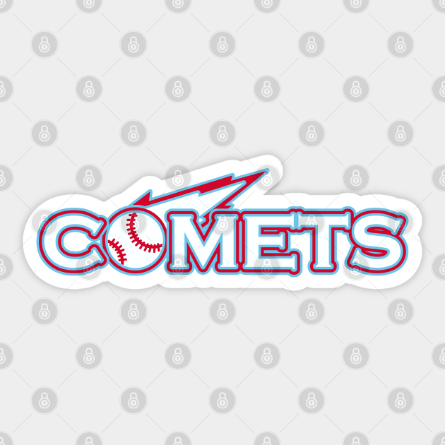 Comets Baseball Logo - Comets - Sticker | TeePublic