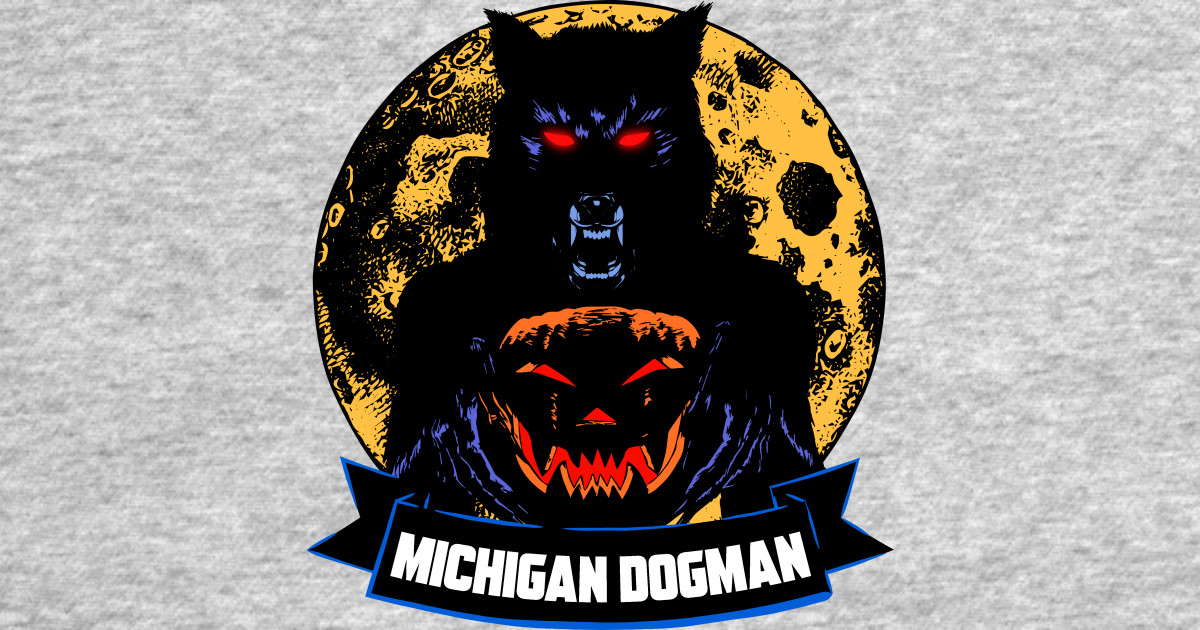 MICHIGAN DOGMAN ARTWORK - Michigan Dogman - Kids Hoodie | TeePublic