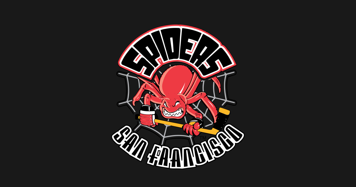 San Francisco Spiders - Ihl - T-Shirt | TeePublic