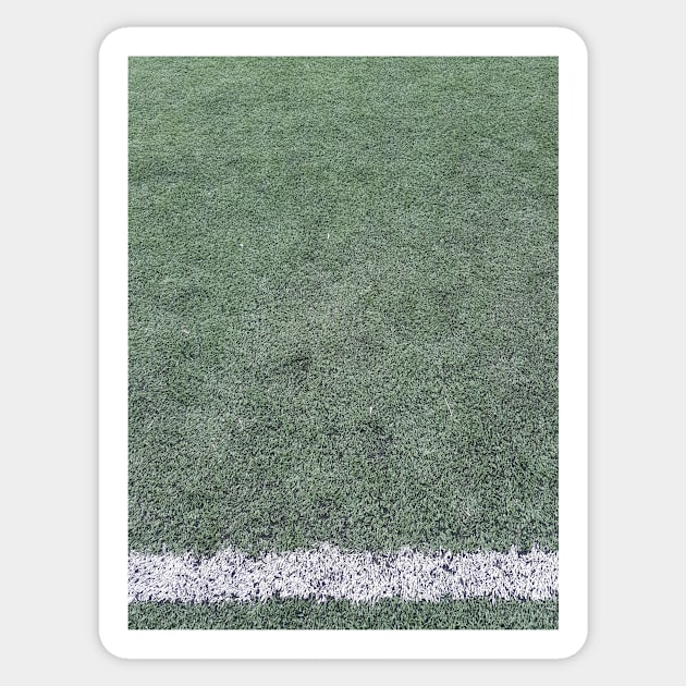 Football pitch - Football - Sticker | TeePublic