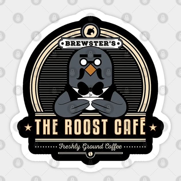 the Roost Café - The Roost Caf - Sticker | TeePublic