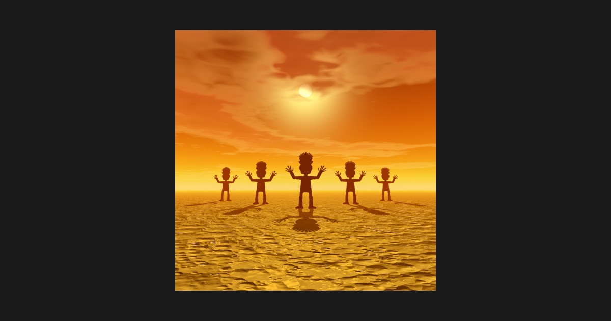 Zombies of the Desert - Zombies - T-Shirt | TeePublic