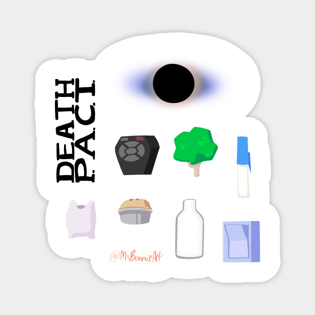 BFB Death Pact Team Sticker Pack (Plain Assets) - Pen - Magnet | TeePublic