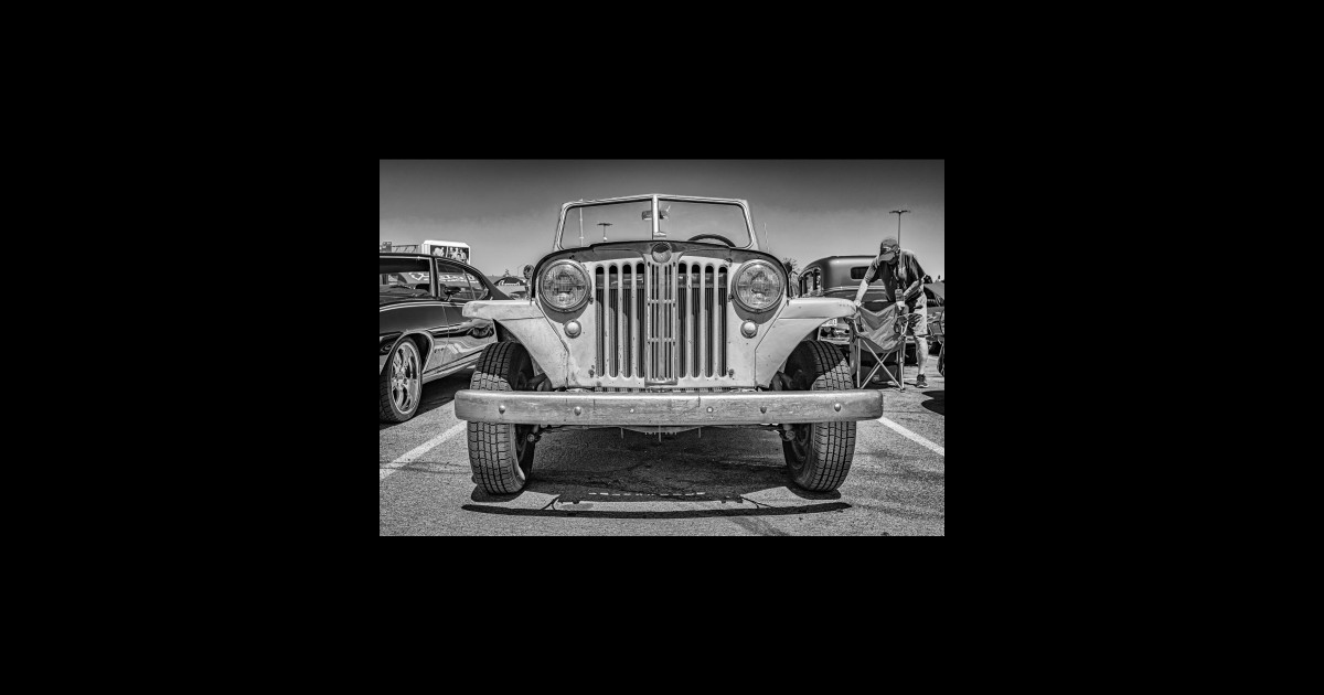 1948 Willys Overland Jeepster - Vintage - Sticker | TeePublic