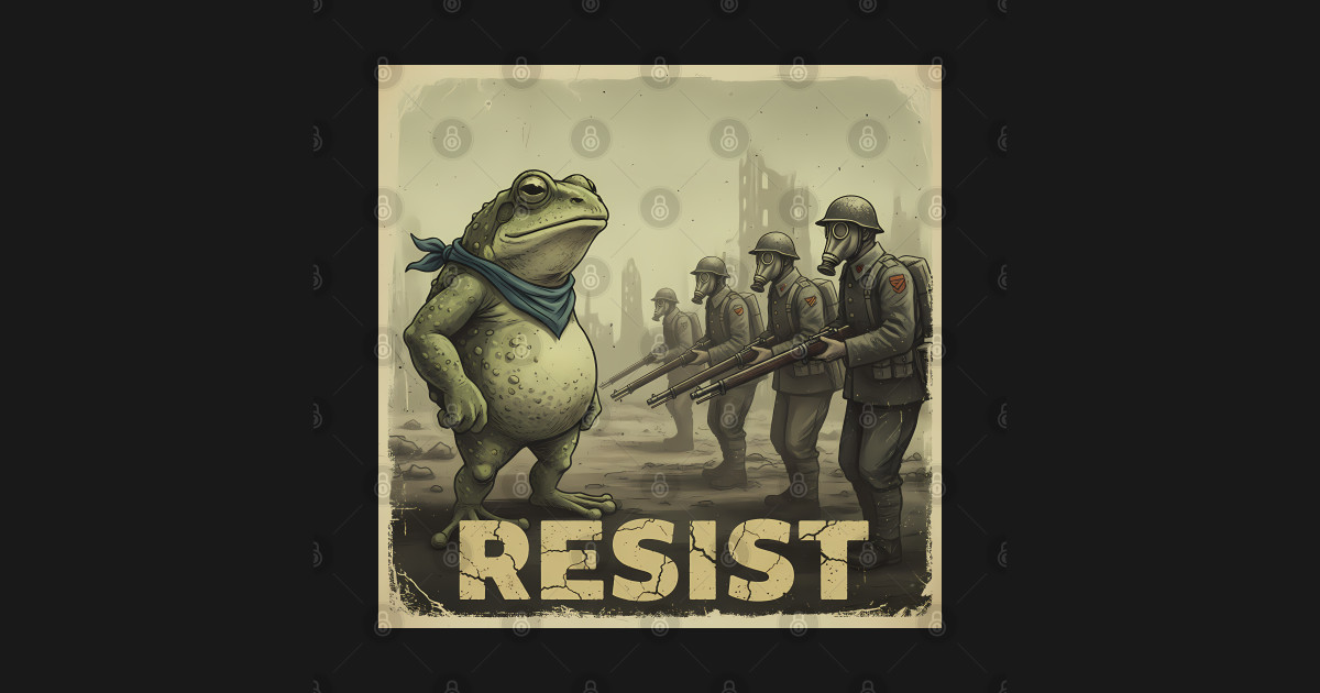 Resist Frog Standoff with Soldiers in Post-Apocalyptic - Resistance ...
