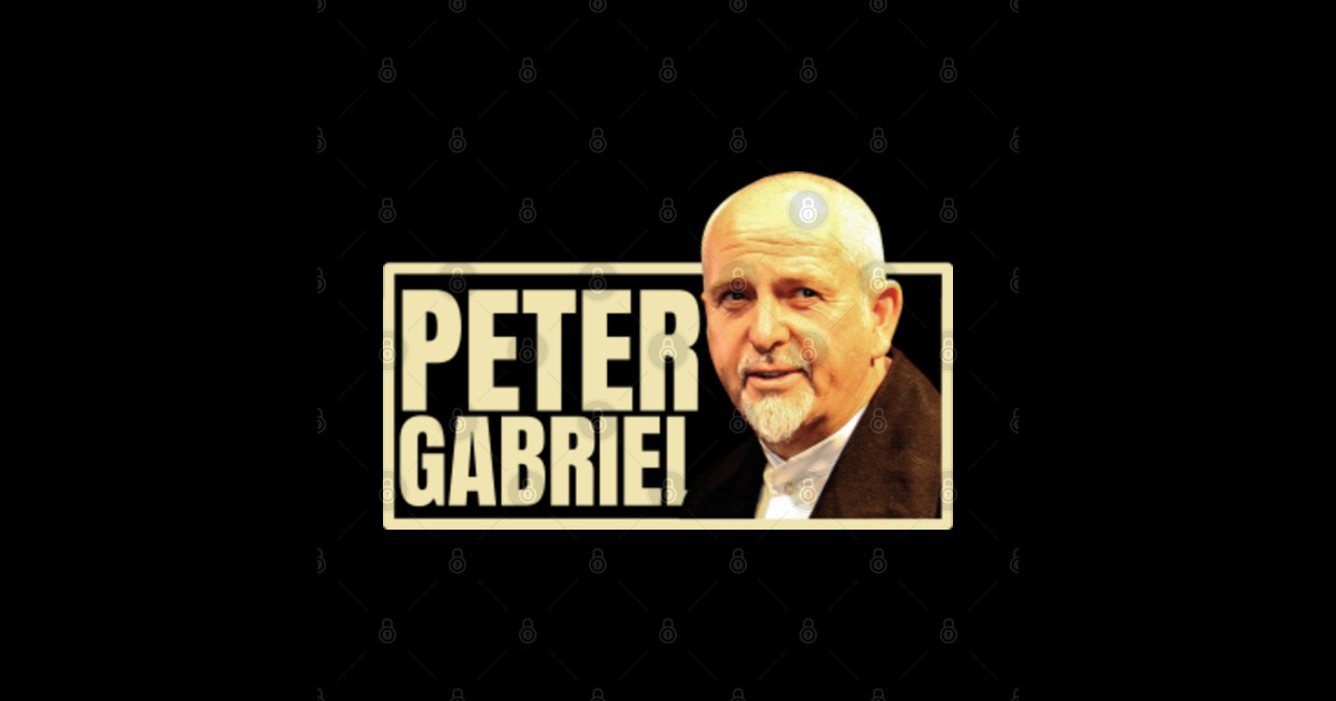 Peter Gabriel / 80s Aesthetic Fan Art Design - Peter Gabriel - Magnet ...