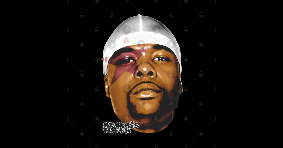 Memphis Bleek 90s Hip Hop Big Face - Memphis Bleek - Sticker | TeePublic