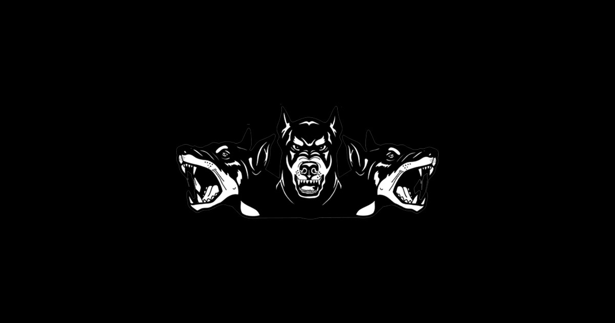 Black and White Deadly Cerberus Doberman - Black And White Deadly ... Black and White Deadly Cerberus Doberman - Black And White Deadly ...