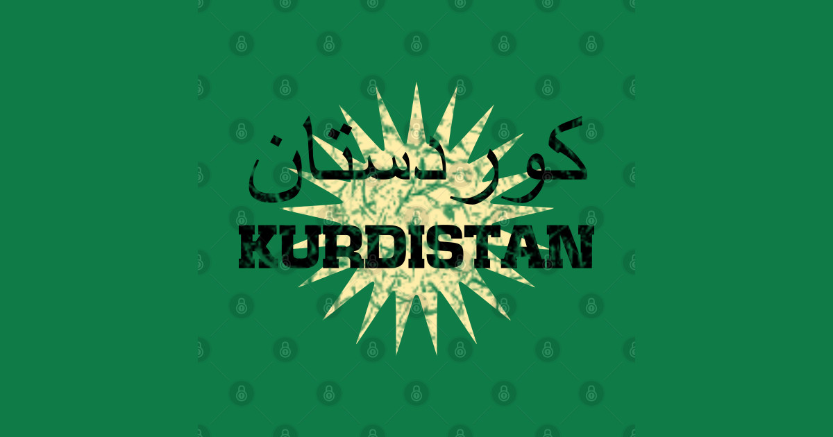Kurdistan arabic - Kurdish Pride - T-Shirt | TeePublic