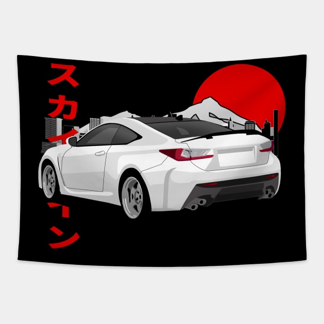 Lexus rcf JDM Style - Lexus - Tapestry | TeePublic