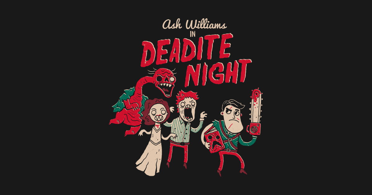 Horror Movie: Deadite Night - Horror Movie - T-Shirt | TeePublic