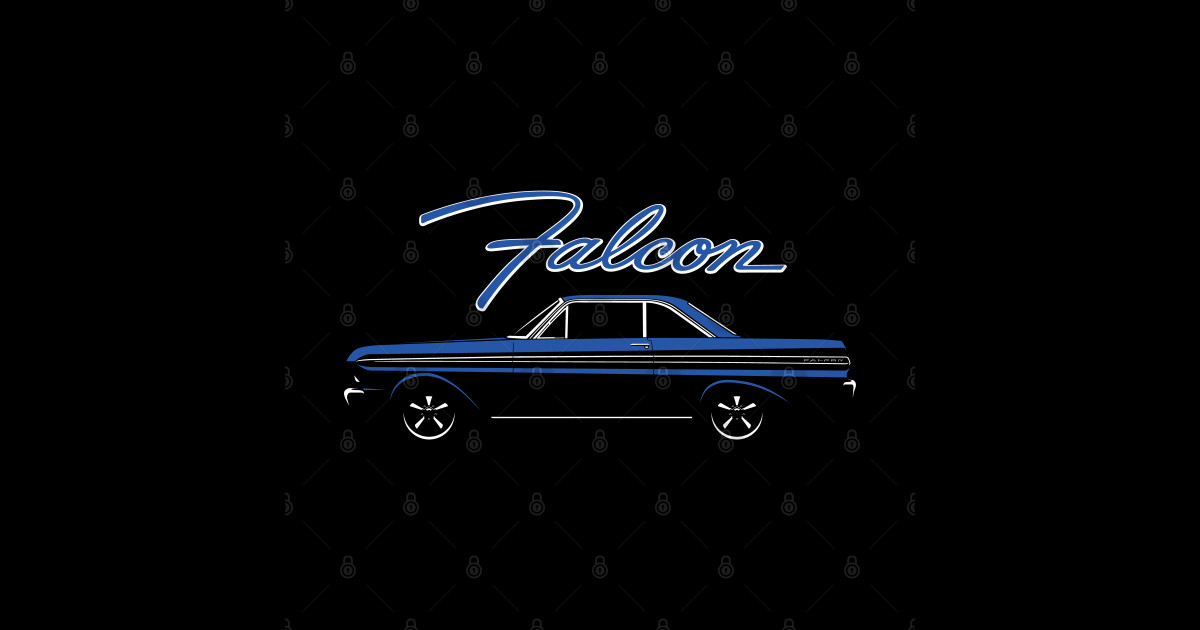 Blue Falcon - Falcon - Sticker | TeePublic