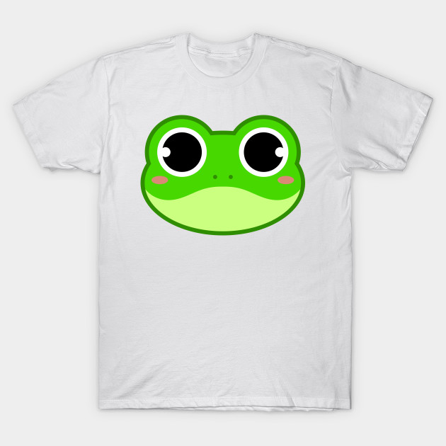 Cute Green Frog - Frog - T-Shirt | TeePublic