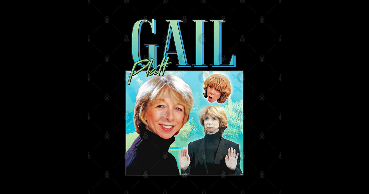 Gail Platt Homage UK TV Corrie Street Legend - Coronation Street - Sticker | TeePublic