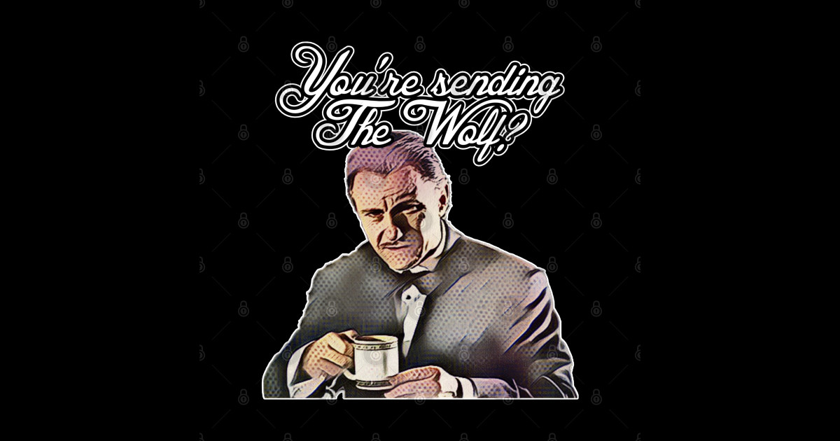 The Wolf : Pulp Fiction - Pulp Fiction - Sticker | TeePublic