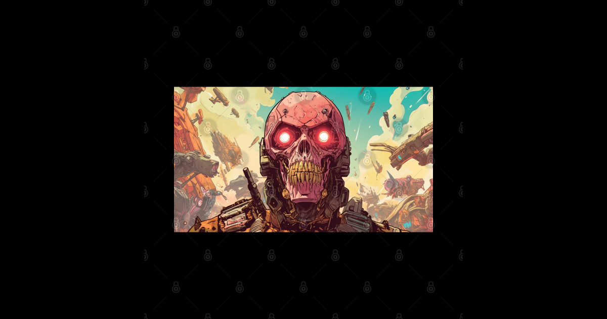 Post Apocalyptic Cyborg - Cyborg - Posters and Art Prints | TeePublic