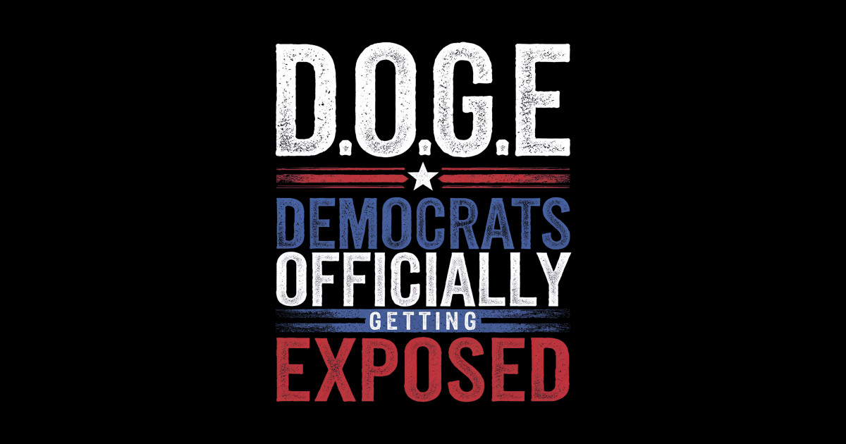 D.O.G.E DOGE Department Of Government Efficiency US flag - Doge ...