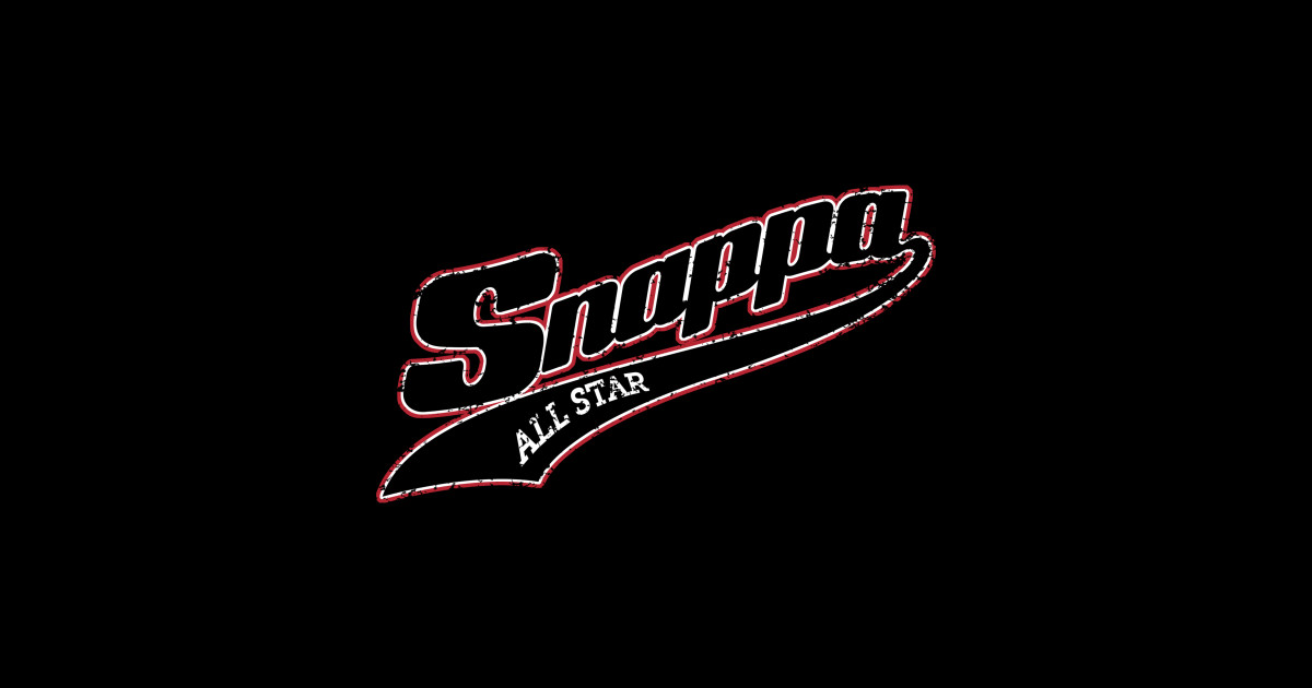 Snappa Black & Red - Snappa - Sticker | TeePublic