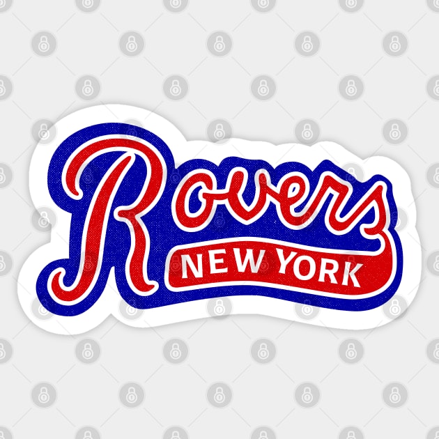 Defunct New York Rovers Hockey - New York - Sticker | TeePublic