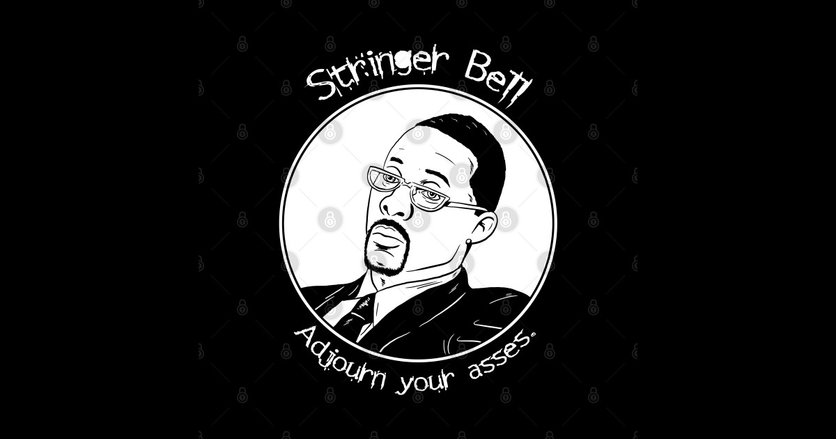 Stringer Bell - The Wire - Stringer Bell - Sticker | TeePublic