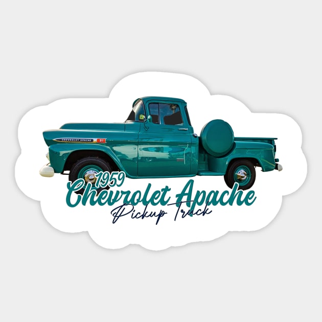 Restored 1959 Chevrolet Apache Pickup Truck - 1959 Chevrolet Apache ...