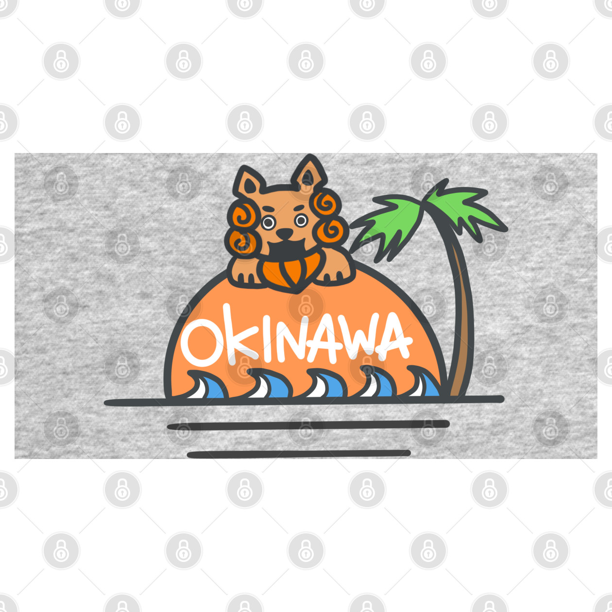 OKINAWA SHISA LOGO - Okinawa - T-Shirt | TeePublic