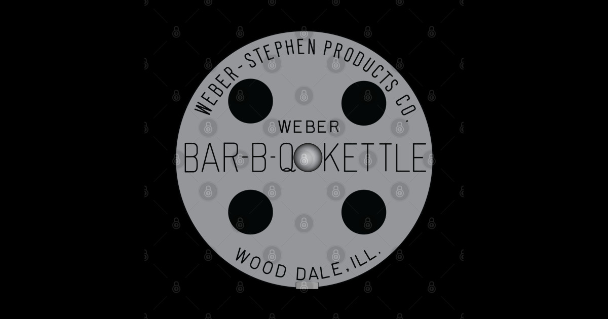 3D Wood Dale Weber Vent wheel - Grilling - Sticker | TeePublic