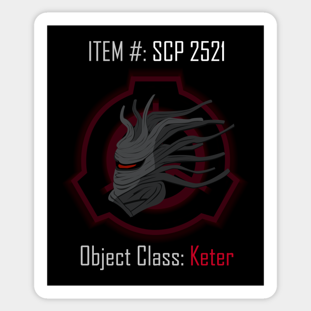 SCP-2521 - Scp - Sticker | TeePublic