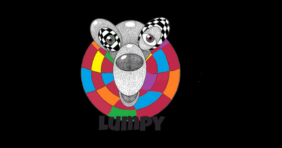 Lumpy - Funnytee - Sticker | TeePublic