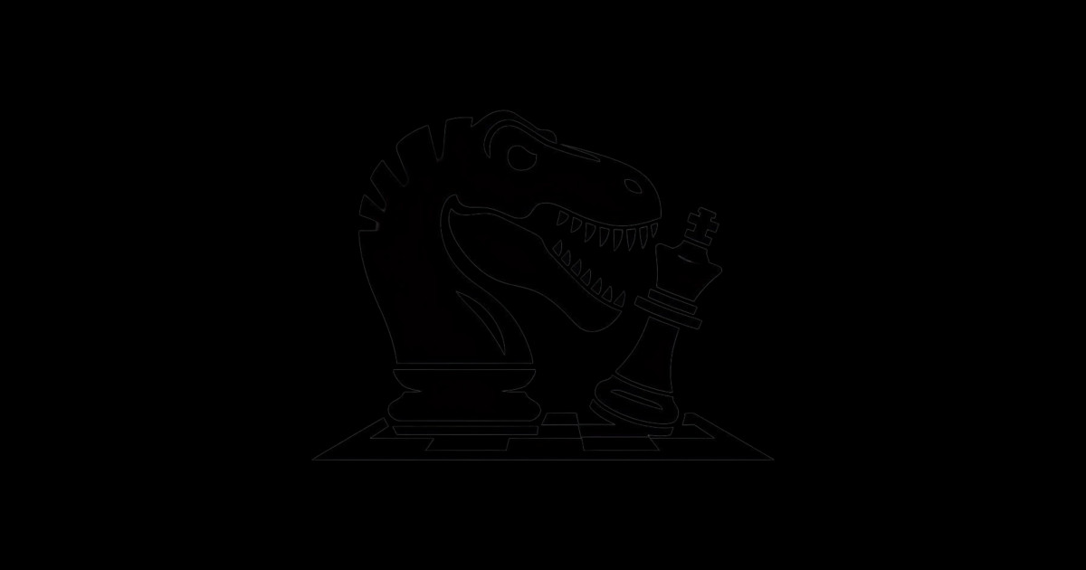 Grandmaster Rex - Chess - Sticker | TeePublic