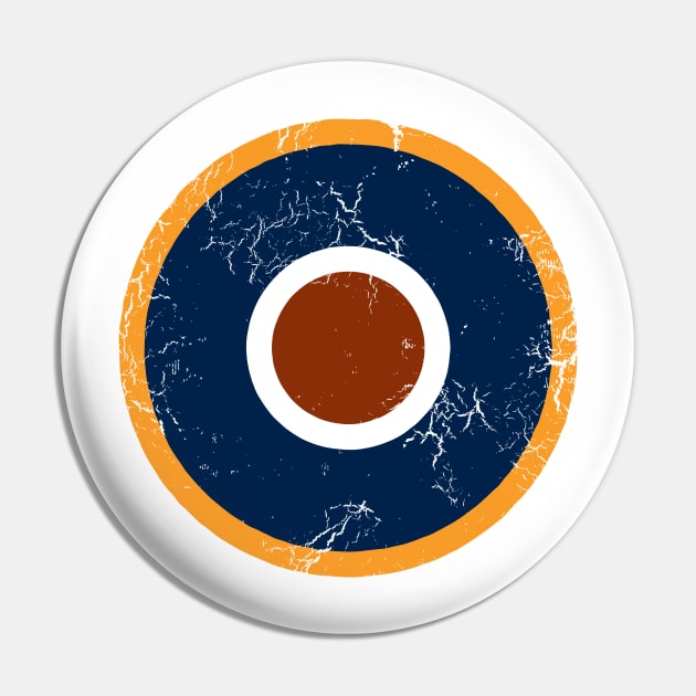 RAF Warbird Type C1 Roundel - Royal Airforce - Pin | TeePublic