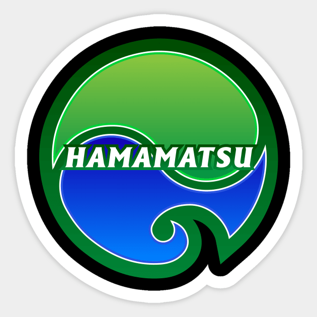 Hamamatsu Municipality Japanese Symbol - Japanese - Sticker | TeePublic