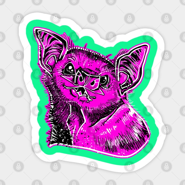 vampire bat face cute