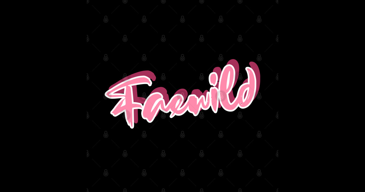 Faewild Logo - Faewild - Sticker | TeePublic