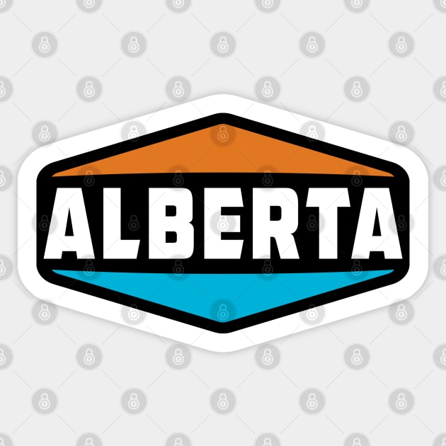 Alberta Canada - Alberta Canada - Sticker | TeePublic