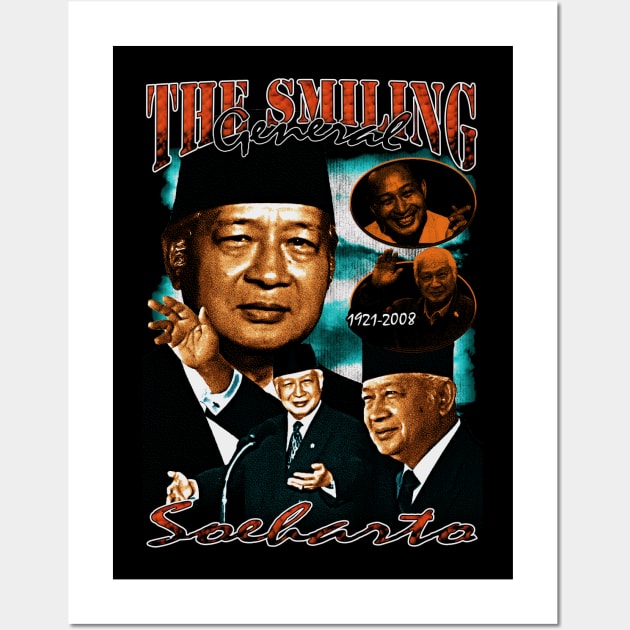 Soeharto the smiling general vintage90s bootleg design - President ...