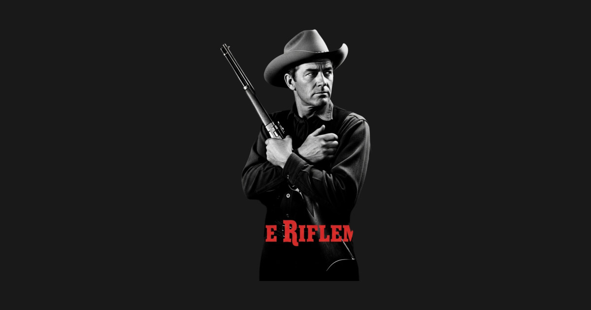 The Rifleman - Chuck Connors - The Rifleman Chuck Connors - T-Shirt ...