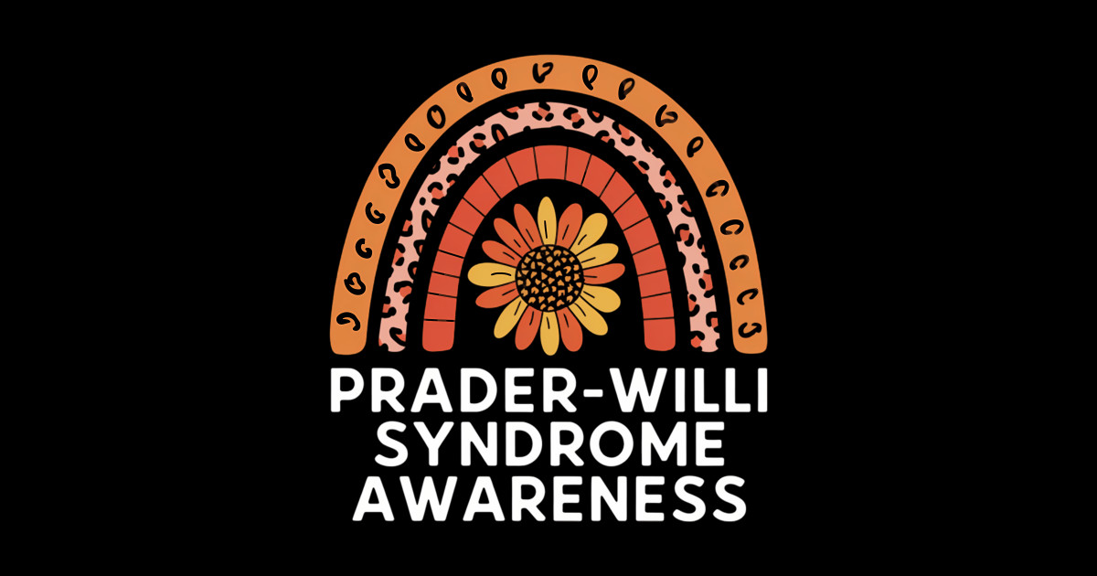 Rainbow Sunflower Prader Willi Syndrome Awareness - Prader Willi ...