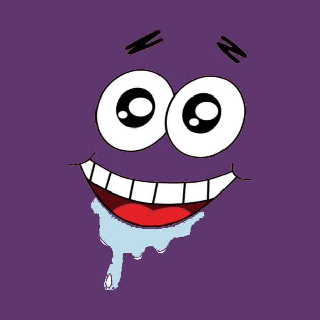 Patrick Star Drooling - Spongebob And Patrick - T-Shirt | TeePublic