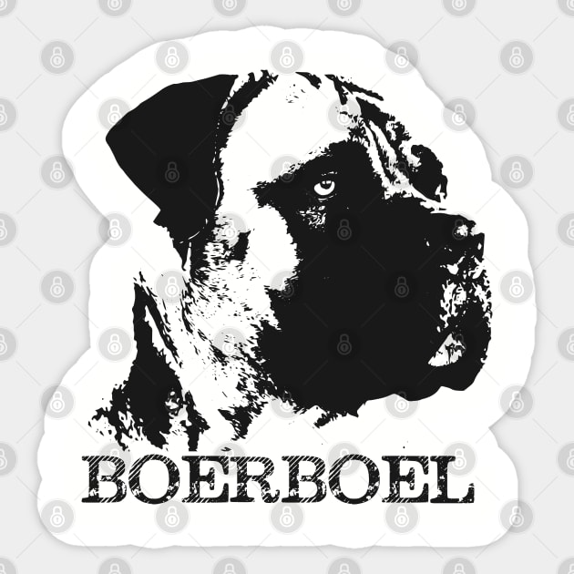 Boerboel - South African Mastiff - Boerboel - Sticker | TeePublic