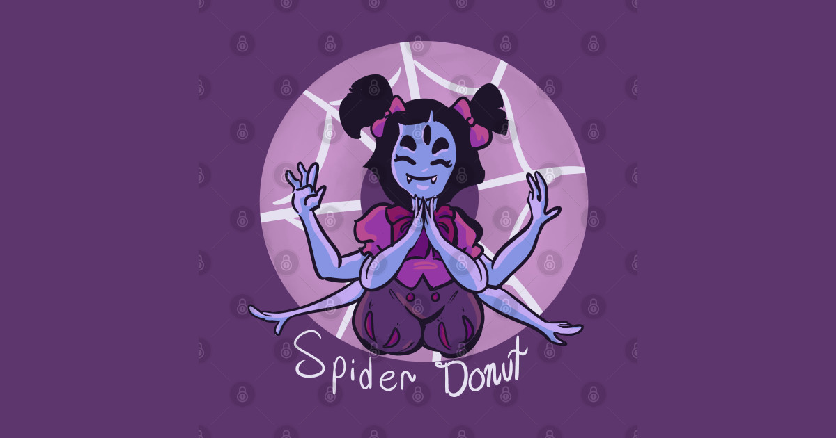 spider donut - Muffet - T-Shirt | TeePublic