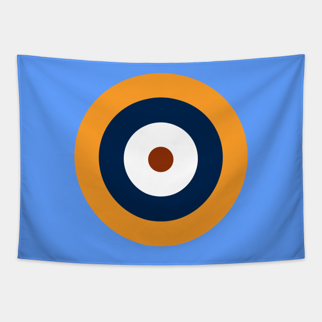 Spitfire Roundel Type A1 (WW2 Era) - Raf Roundel - Tapestry | TeePublic