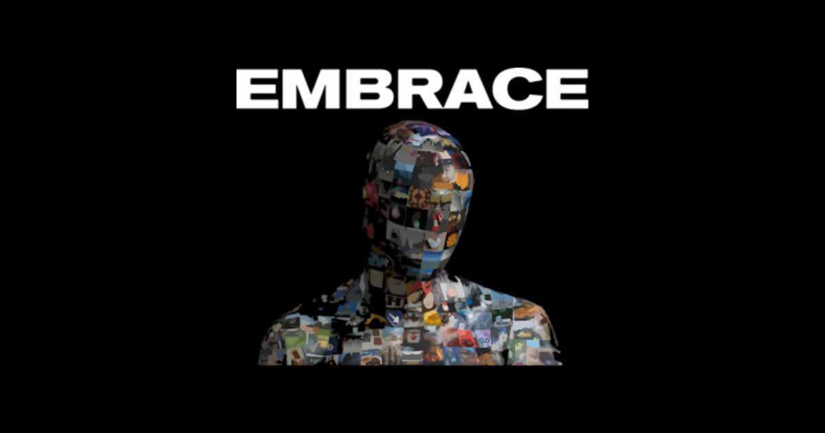 Embrace Fragmented Digital Identity Mosaic Portrait Art - Embrace - Pin ...