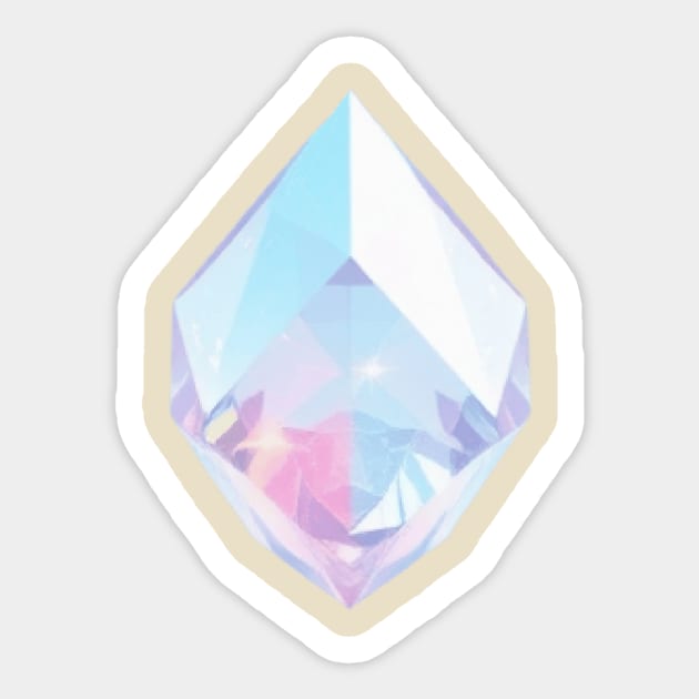 Pixel Art Dimond - Diamond - Sticker | TeePublic